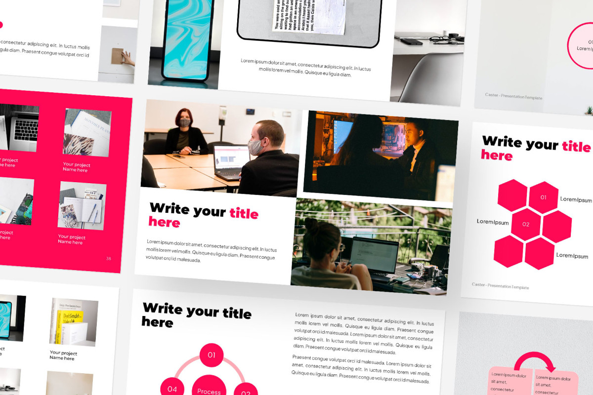 Caster - Google Slides Presentation Template | Nulivo Market